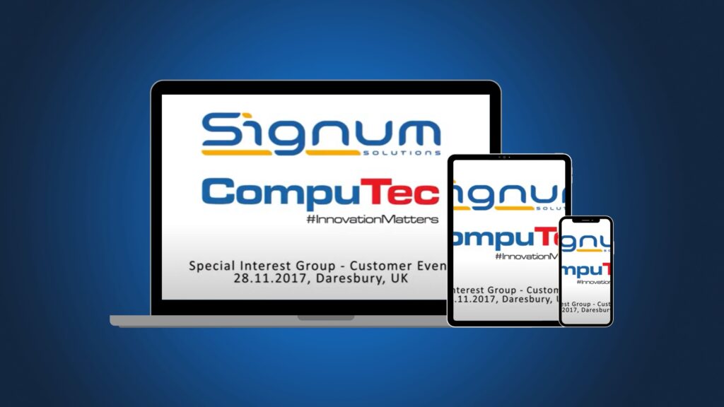 Signum Solutions - ProcessForce Special Interest Group Customer Event ...